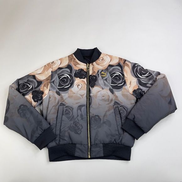 Puma | Jackets & Coats | Pumax Careaux Reversiblebomber Jacketfloral ...